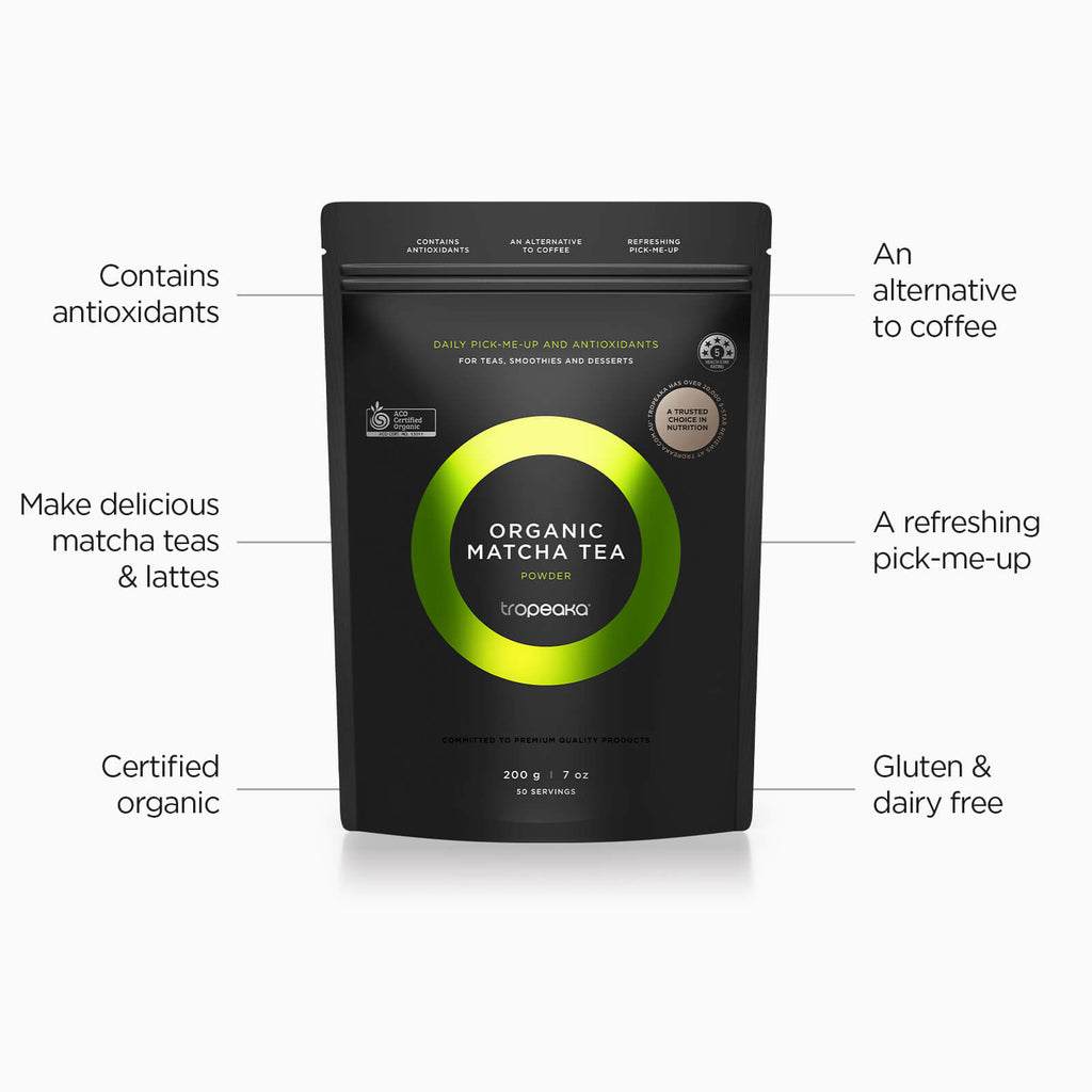 Organic Matcha Tea Powder | Organic Green Tea Powder | Tropeaka ...